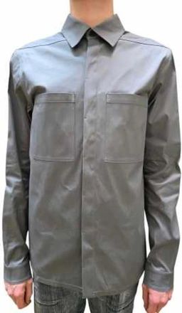 Rick Owens Herren, Shirts, Grau, LGr&ouml;&szlig;e