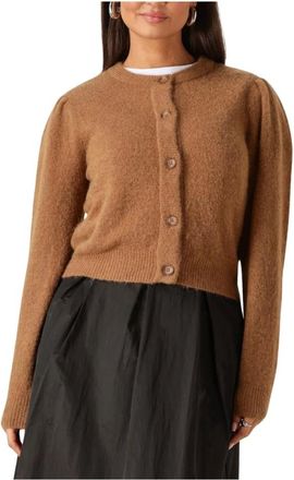 Moss Copenhagen Damen, Strickwaren, Braun, L/XLGr&ouml;&szlig;e