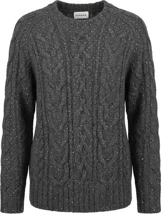 P.A.R.O.S.H. P. A.R. O.S. H. Pull Col Rond - Gris