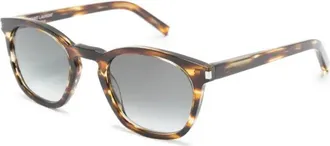 Saint Laurent Eyewear SL28 Sunglasses - Brown