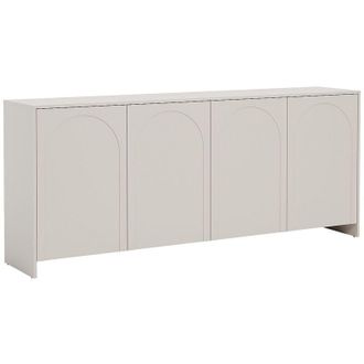 Vente-Unique Buffet avec 4 portes - Beige - NALYRA de Maison C&eacute;phy