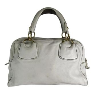 Miu Miu Pre-owned Lederhandtasche - - Pre-owned - Damen - Wei&szlig; - ONE SIZE