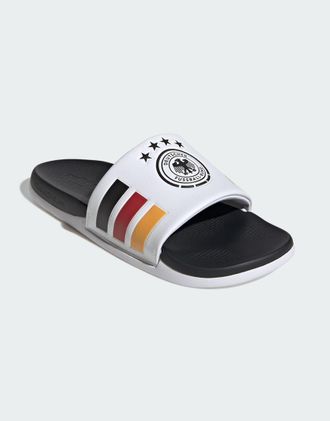 adidas adidas Performance - Adilette Comfort 2.0 Germany - Slider in Wolkenwei&szlig;/Core Black