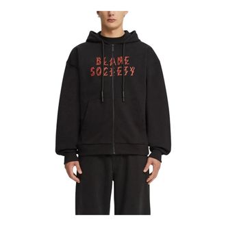 44 Label Group Herren, Sweatshirts & Hoodies, Schwarzk, LGröße