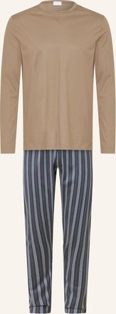Mey Mey Schlafanzug Serie Seriously Stripes beige