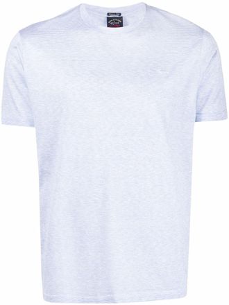 Paul & Shark t-shirt en maille &agrave; manches courtes - Bleu