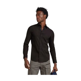 G-Star Sportliches Hemd - - Shirts - Herren - Schwarzk - S