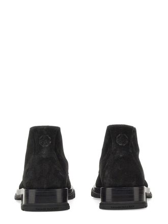 Alexander McQueen Suede Boot - Black