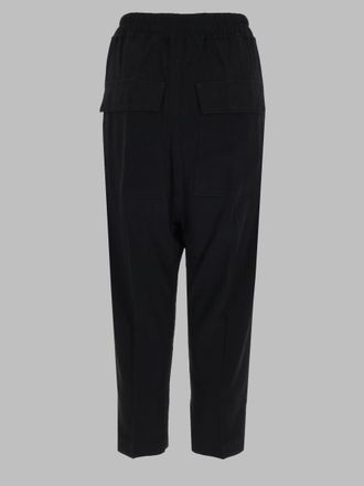 Rick Owens Drawstring Astaires Trousers - Black