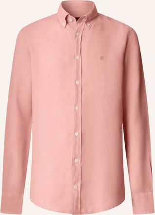 Hackett Freizeithemd Ess Gmd Linen Brpt rosa
