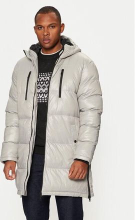 Brave Soul Winterjacke MJK-HELMSHORE Grau Regular Fit