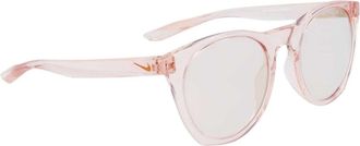 Nike Essential Horizon Wayfarer Sonnenbrille f&uuml;r Damen (Koralle/Ros&eacute;gold)