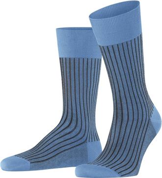 Falke Socken Oxford mit Streifen in Bicolor-Optik in