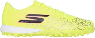 Skechers Crackle-Effekt Fu&szlig;ball-Stiefel f&uuml;r Herren (Gelb/Schwarz)