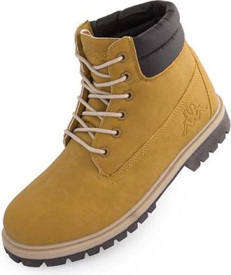 Kappa De Kappa Hiver Chaussures Homme Bottes Jaune Nasdar SRB, Size:44