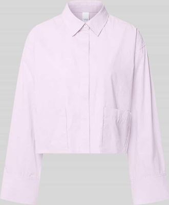 Vero Moda Relaxed Fit Hemdbluse aus reiner Baumwolle Modell Lee