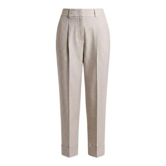PESERICO Tapered Hosen - - Trousers - Damen - Beige - M