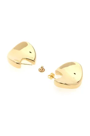 Bottega Veneta Sculptural Gold Earrings - Gold