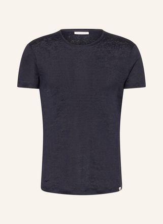 Orlebar Brown Orlebar Brown T-Shirt Aus Leinen blau