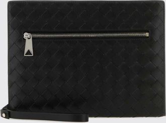 Bottega Veneta Rei&szlig;verschlusstasche aus geflochtenem Kalbsleder mit abnehmbarer Handschlaufe