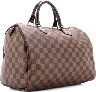 Louis Vuitton Speedy Handbag Damier 30 satchel - Marron