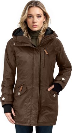 Berydale Warme Winterjacke Damen Parka I Atmungsaktiver Wind- und Wasserdichter Funktions Parka I Jacke Damen Wintermantel Damen-Jacken Damen Winterjacke Parka