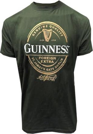Guinness T-Shirt Foreign Extra Stout - Classic Green Beer Tee, vert bouteille, XXL