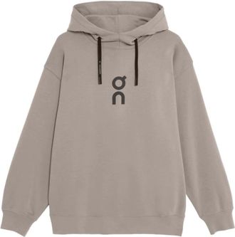 On Running Homme, Sweatshirts et sweats &agrave; capuche, Brun, Taille: L SweaT-shirts &agrave; capuche