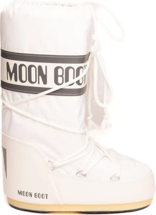 Moon Boot Bottes Icon Nylon - Femme - Chaussures - Blanc - Taille: 39 EU