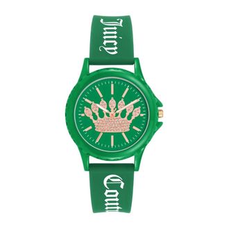 Juicy Couture Femme, Accessoires, Vert, Taille: ONE Size &Eacute;l&eacute;gante Montre Verte pour Femme
