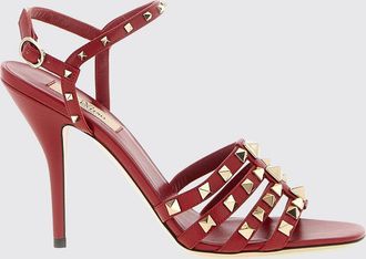 Valentino Garavani Sandales &agrave; Talons Femme couleur Rouge