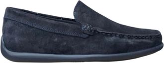 Frau Homme, Chaussures, Bleu, Taille: 42 EU Mocassin Slip-on en daim