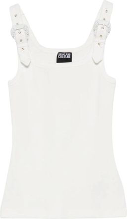 Versace Jeans Couture Femme, Tops, Beige, Taille: 36 FR Top