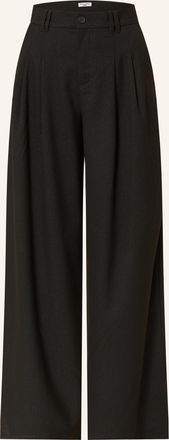 Marc O'Polo Denim Marc Opolo Denim Marlenehose Mit Glitzergarn schwarz