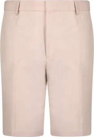 Ermenegildo Zegna Homme, Shorts, Beige, Taille: S Classic Cut Cotton and Linen Shorts