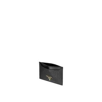 Prada Womens Black Calfskin Wallet