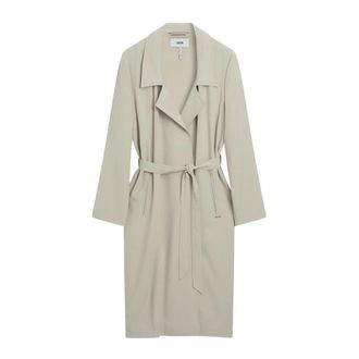 Cinque Flie&szlig;ender Sommermantel mit lockerer Passform - - Coats - Damen - Grau - L