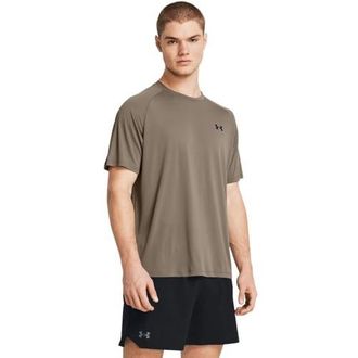Under Armour T-Shirt dentra&icirc;nement Technique pour Homme Marron L, Taupe, L