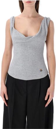 Vivienne Westwood Femme, Tops, Gris, Taille: 38 FR Anna Top