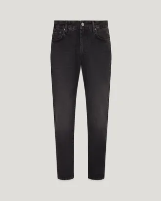 Belstaff Jean B69 Pour Homme Washed Denim Noir D&eacute;lav&eacute; W30l32
