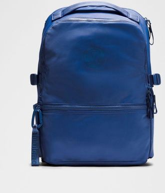 lululemon New Crew Rucksack 22 l - Gr&ouml;&szlig;e 2 l in Brilliant Blue