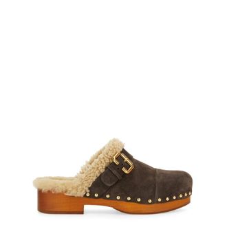 Chlo&eacute; Femme, Chaussures, Brun, Taille: 36 EU Clogs