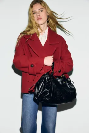 Gerard Darel Caban court - ALLA - Rouge baiser