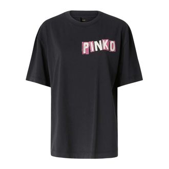 Pinko T-Shirts - - Tops - Damen - Schwarzk - XS