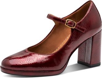 Tamaris Damen Pumps Vegan rot 40
