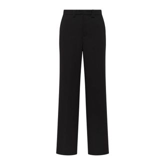 Maliparmi Crepe Hose - - Trousers - Damen - Schwarzk - L