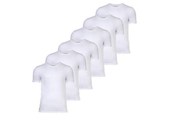 Lacoste T-Shirt Herren T-Shirt 6er Pack Baumwolle (Packung, 6er Pack)