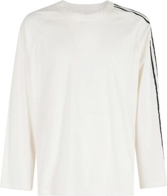 Yohji Yamamoto Homme, Tops, Blanc, Taille: M LS Tee
