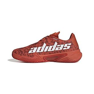 adidas Barricade M Clay, Baskets pour Homme, preloved Red/FTWR White/preloved Red, 44 2/3 EU, Preloved Red FTWR White Preloved Red, 44 2/3 EU
