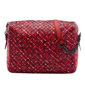 Bottega Veneta Sac bandouli&egrave;re Pre-owned - Femme - Pre-owned - Rouge - Taille: ONE Size